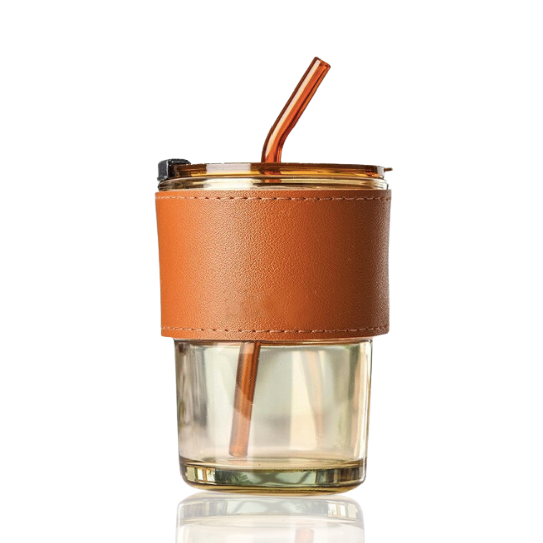 Pon de Crem Custom Brown Glass Cup – Pon De Crem
